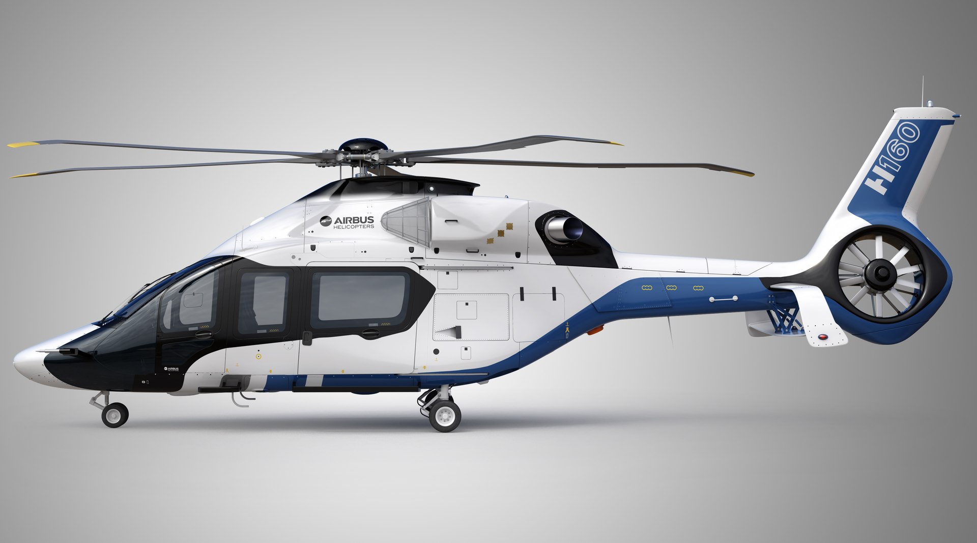 Airbus helicopter h160 eurocopter ec model - TurboSquid 1379445
