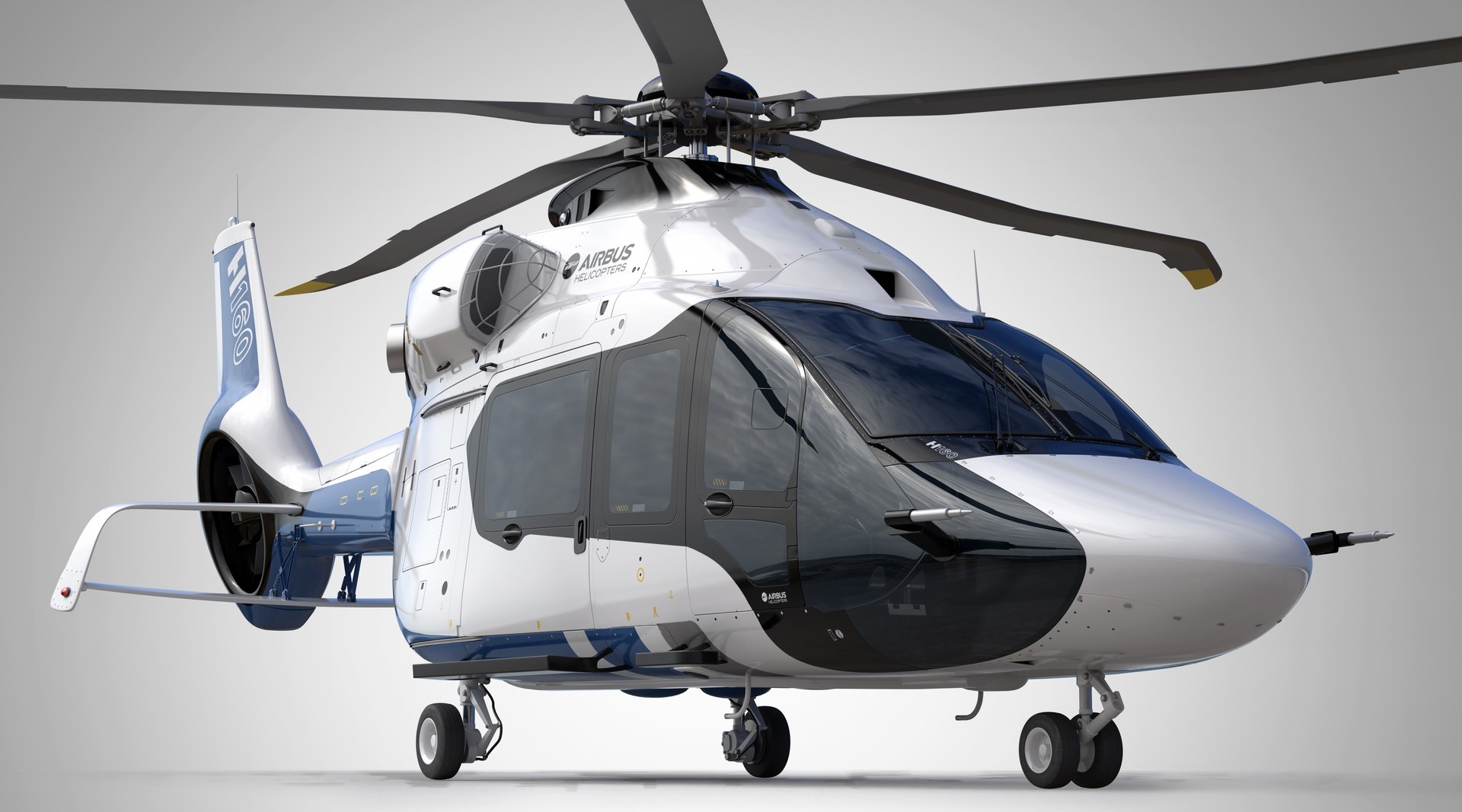Airbus helicopter h160 eurocopter ec model - TurboSquid 1379445