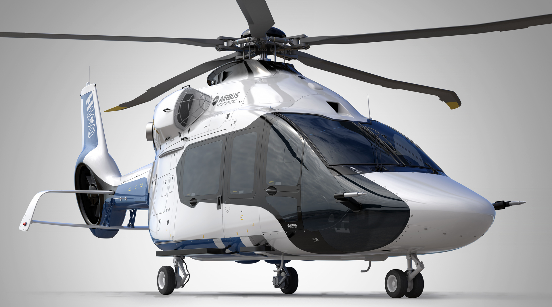 modelo 3d Airbus Helicopter H160 - Eurocopter EC 160 con cabina e ...
