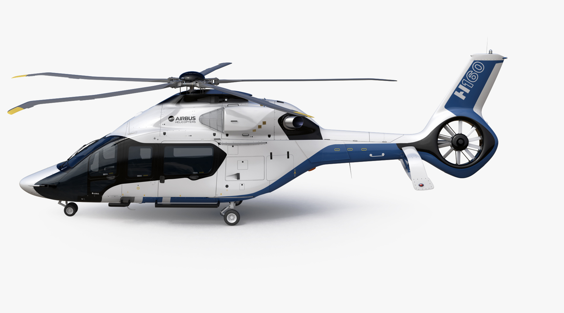 Airbus Helicopter H160 Eurocopter Ec Model - TurboSquid 1379445