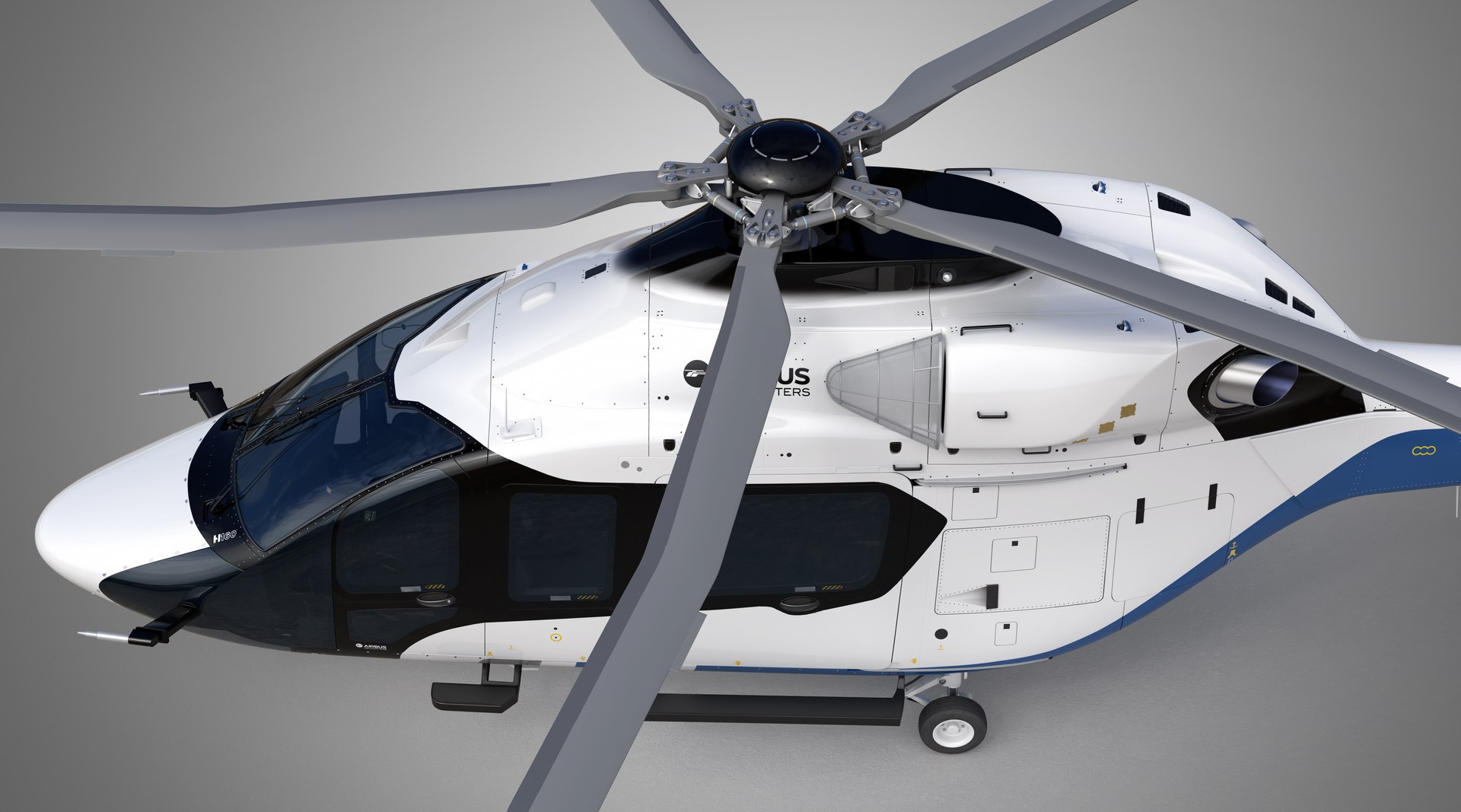 Airbus helicopter h160 eurocopter ec model - TurboSquid 1379445