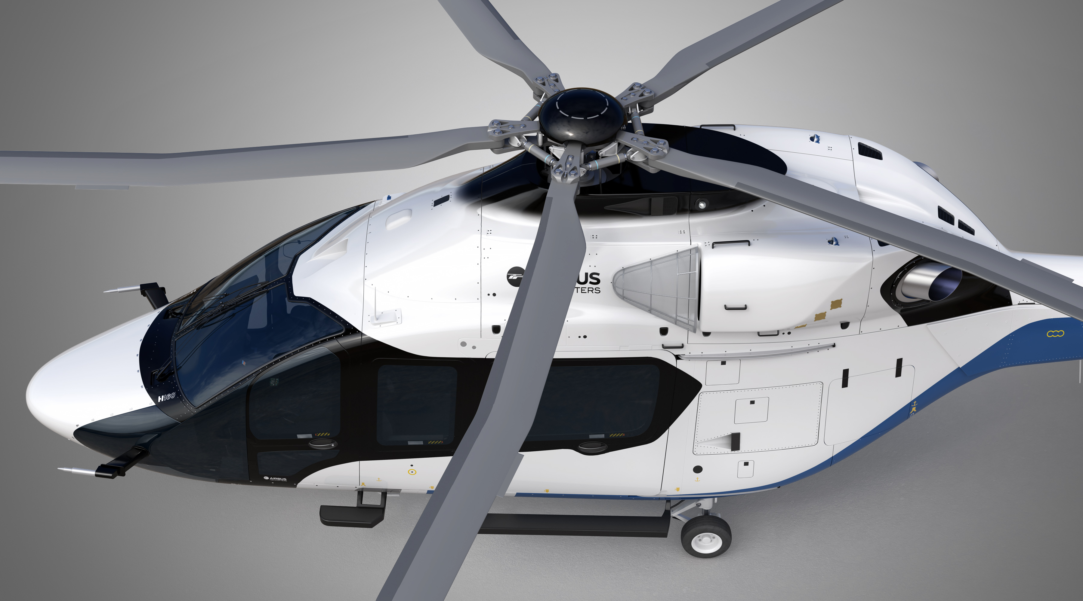 Airbus helicopter h160 eurocopter ec model - TurboSquid 1379445