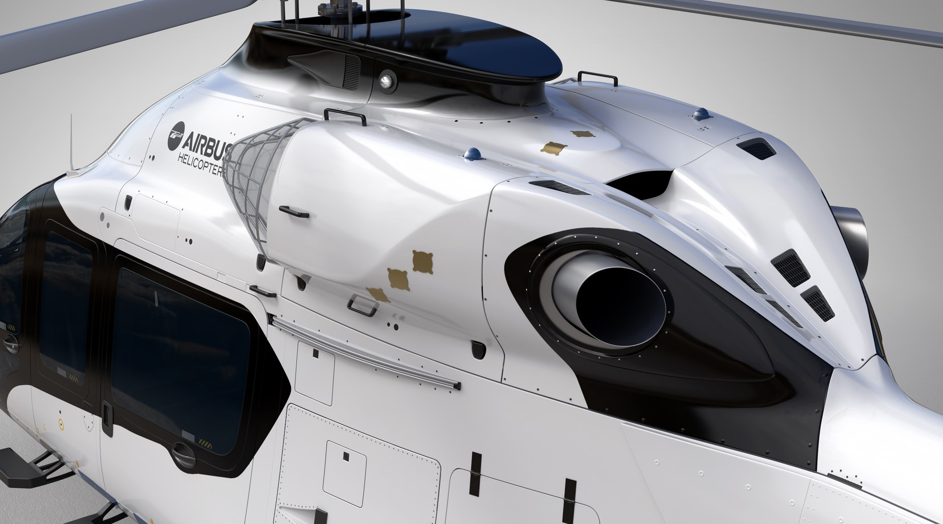 Airbus helicopter h160 eurocopter ec model - TurboSquid 1379445