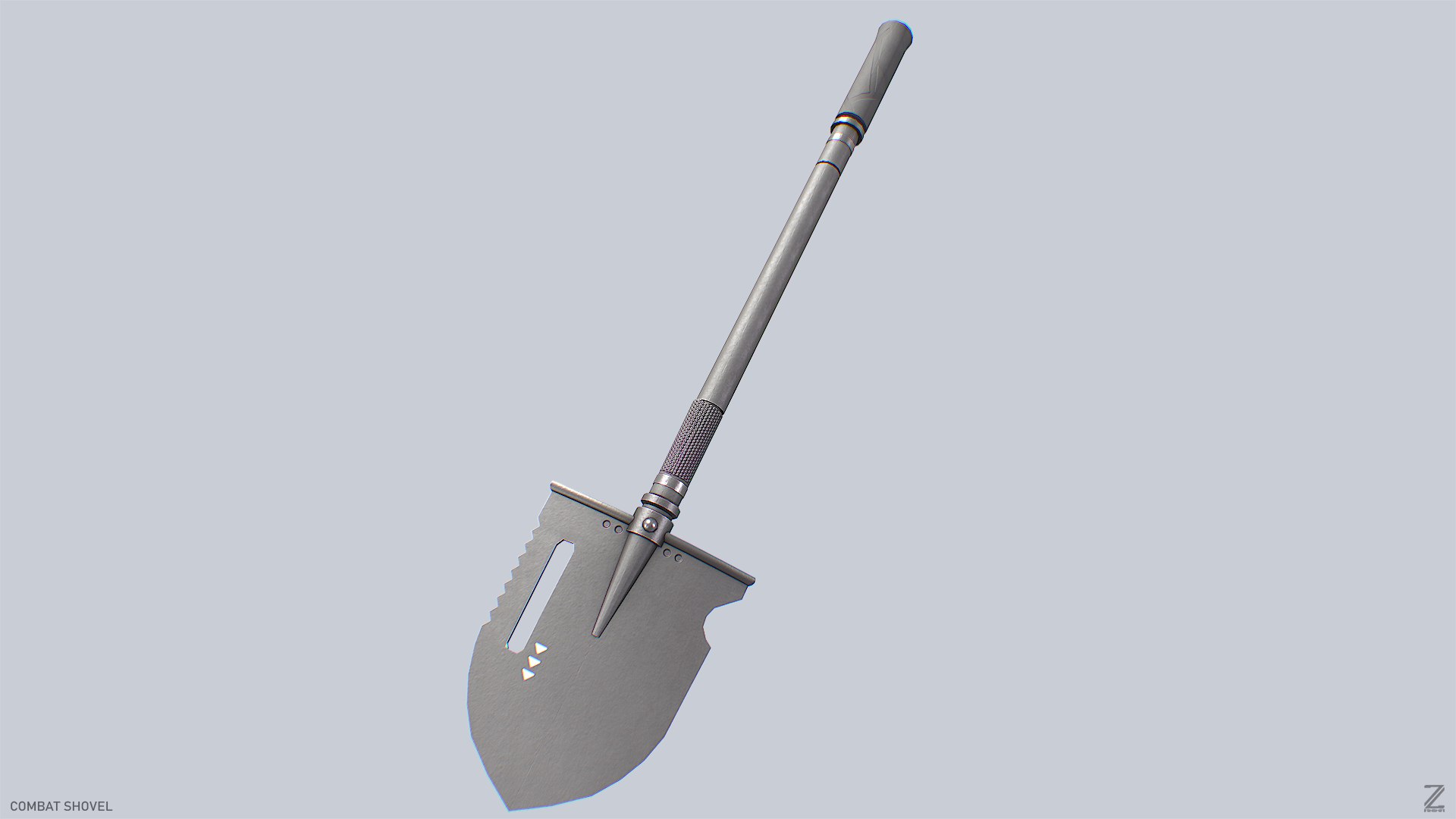 3D Combat Shovel Model - TurboSquid 2381655