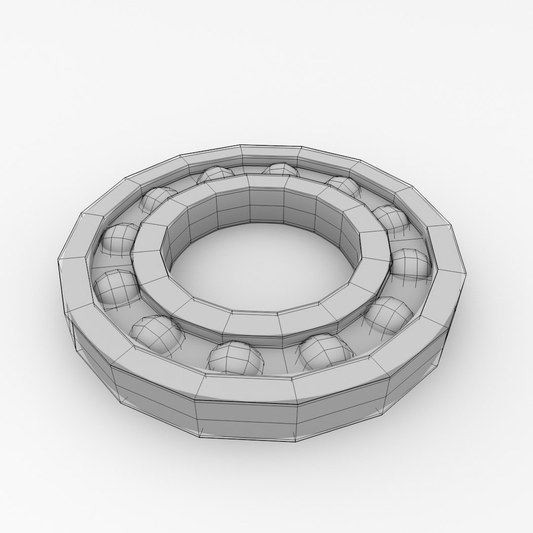 Ball Bearing 3d 3ds
