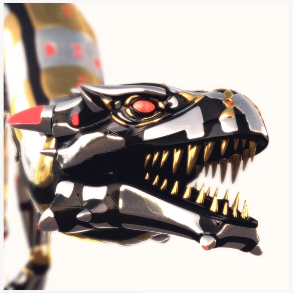 High Tech Machine Creature PBR Rigged 3D - TurboSquid 1746110