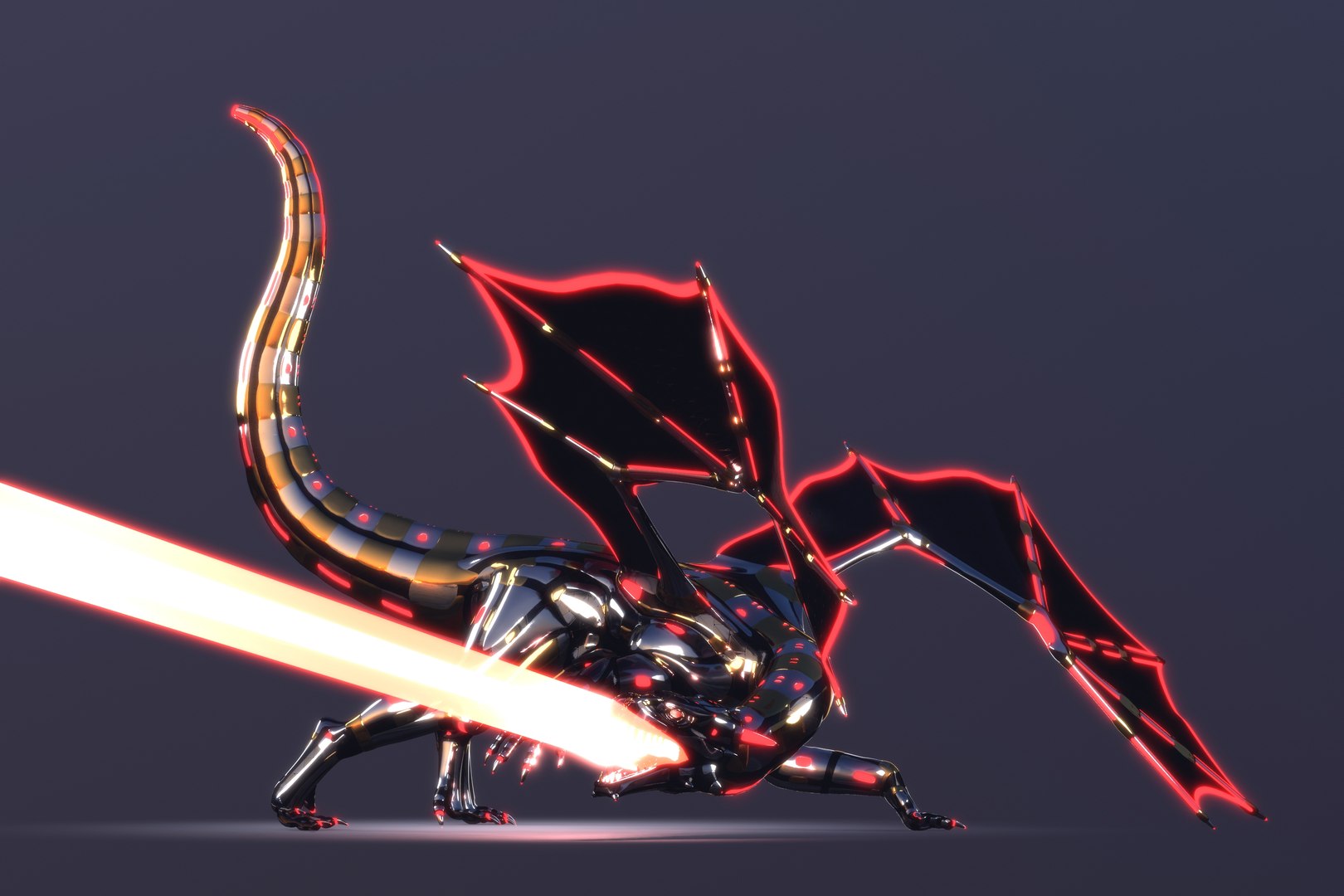 High Tech Machine Creature PBR Rigged 3D - TurboSquid 1746110