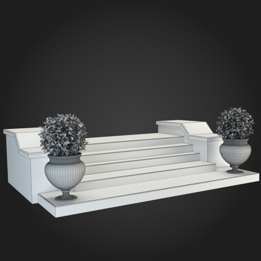 3ds Max Staircase