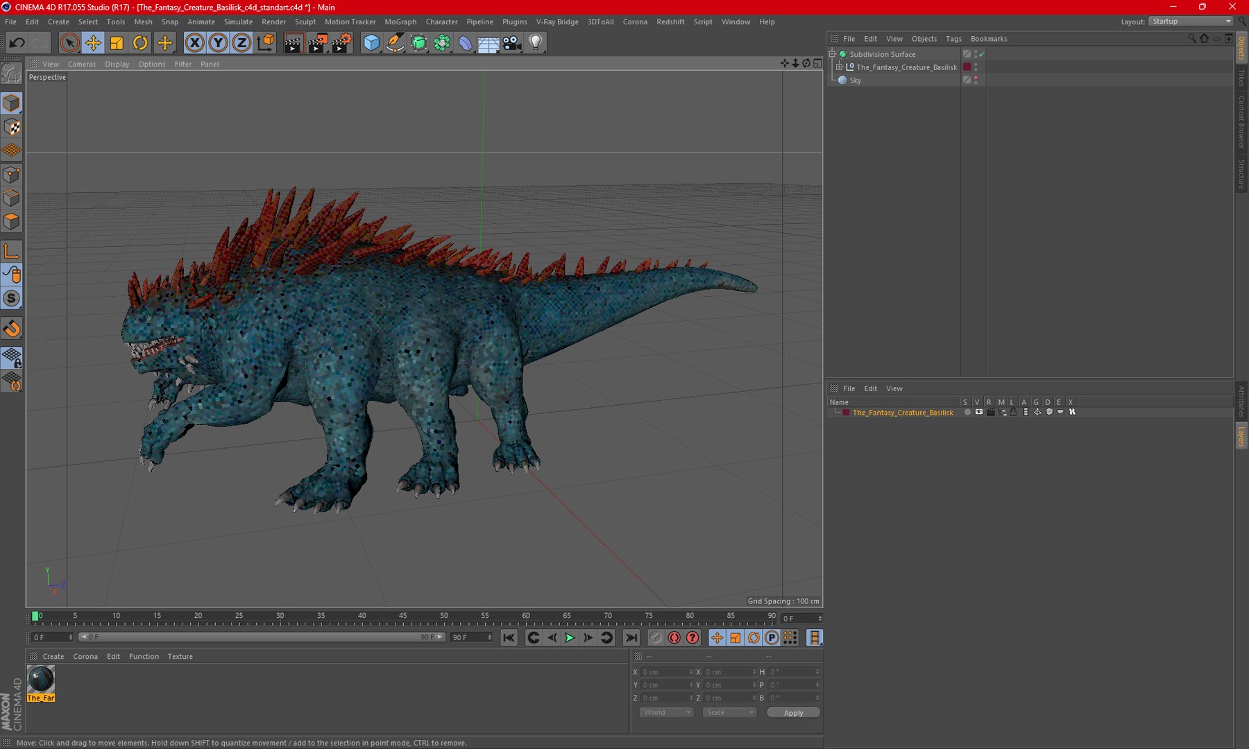 The Fantasy Creature Basilisk 3D Model - TurboSquid 2224908