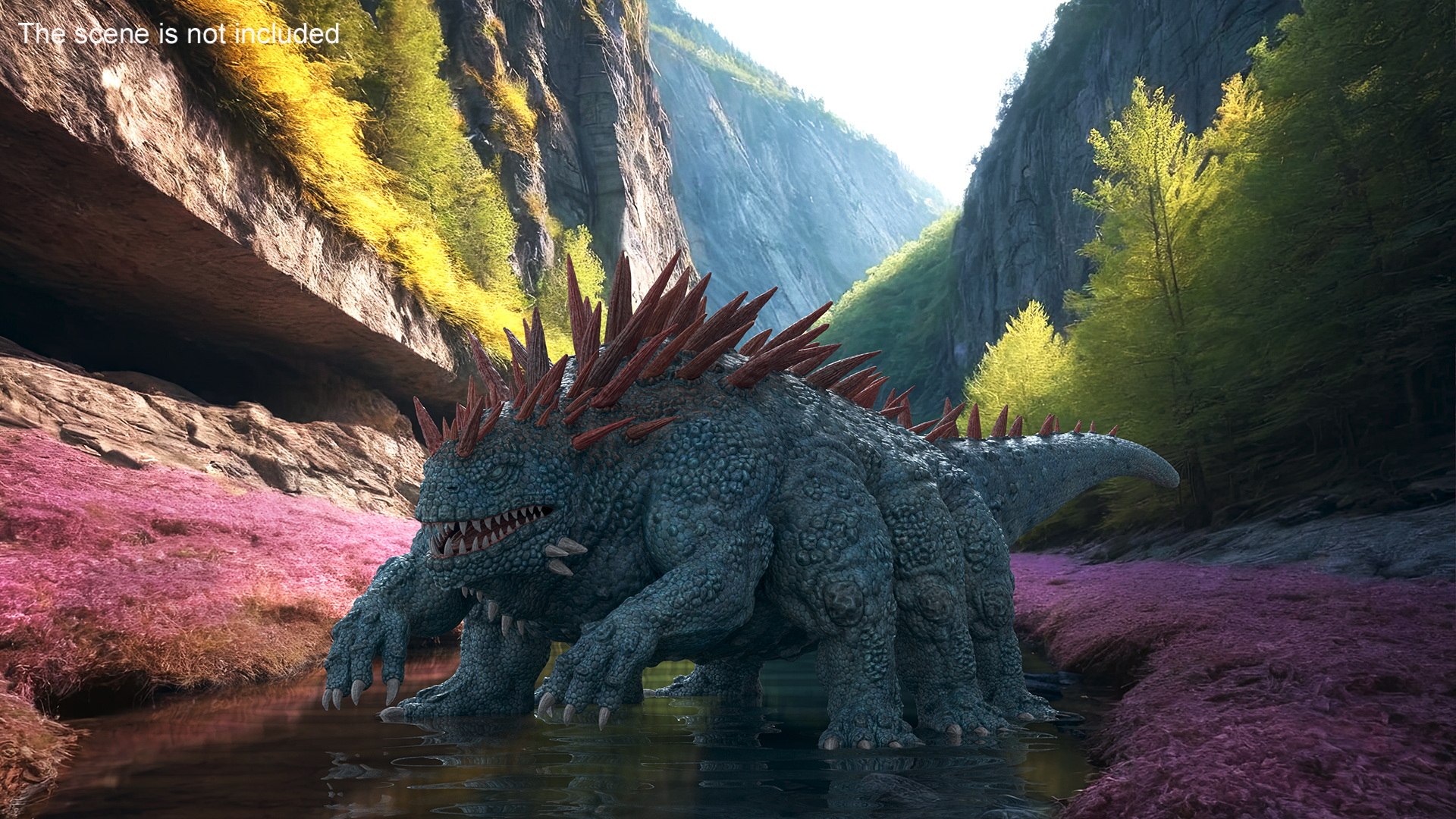 The Fantasy Creature Basilisk 3D Model - TurboSquid 2224908