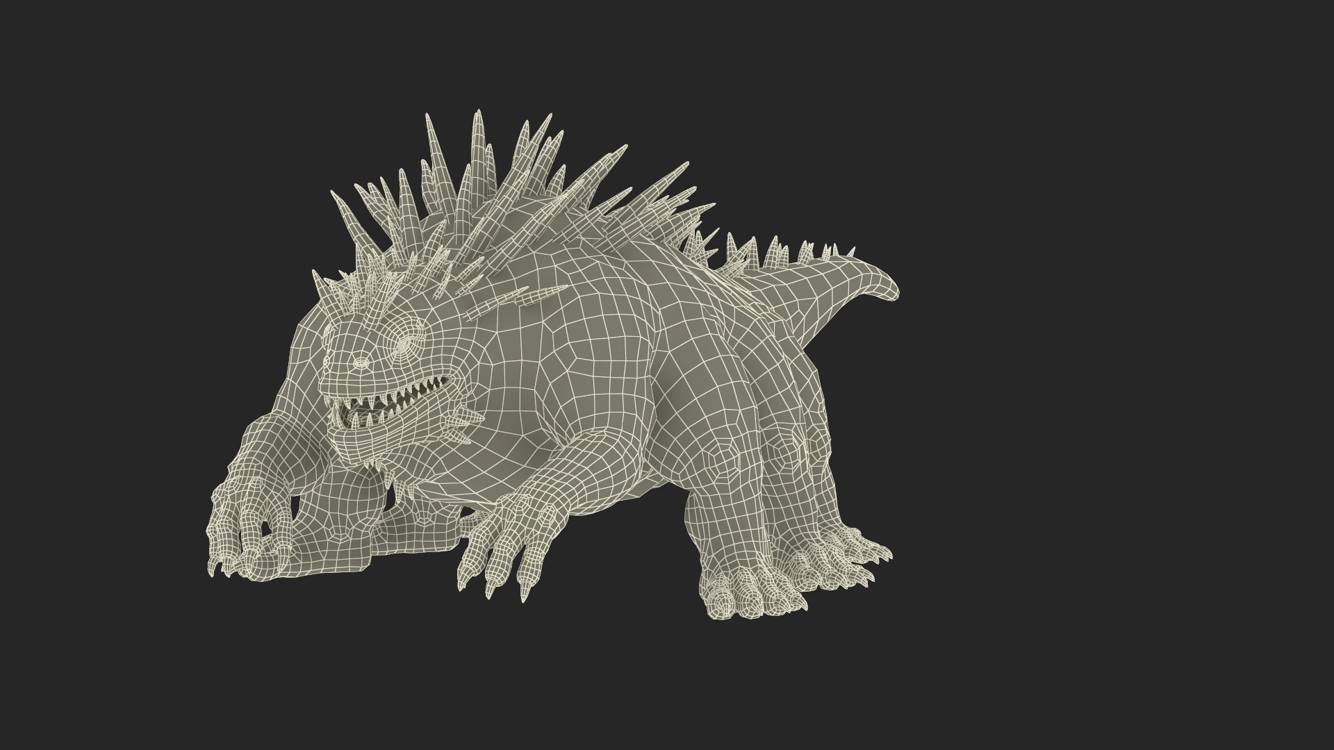 The Fantasy Creature Basilisk 3D Model - TurboSquid 2224908
