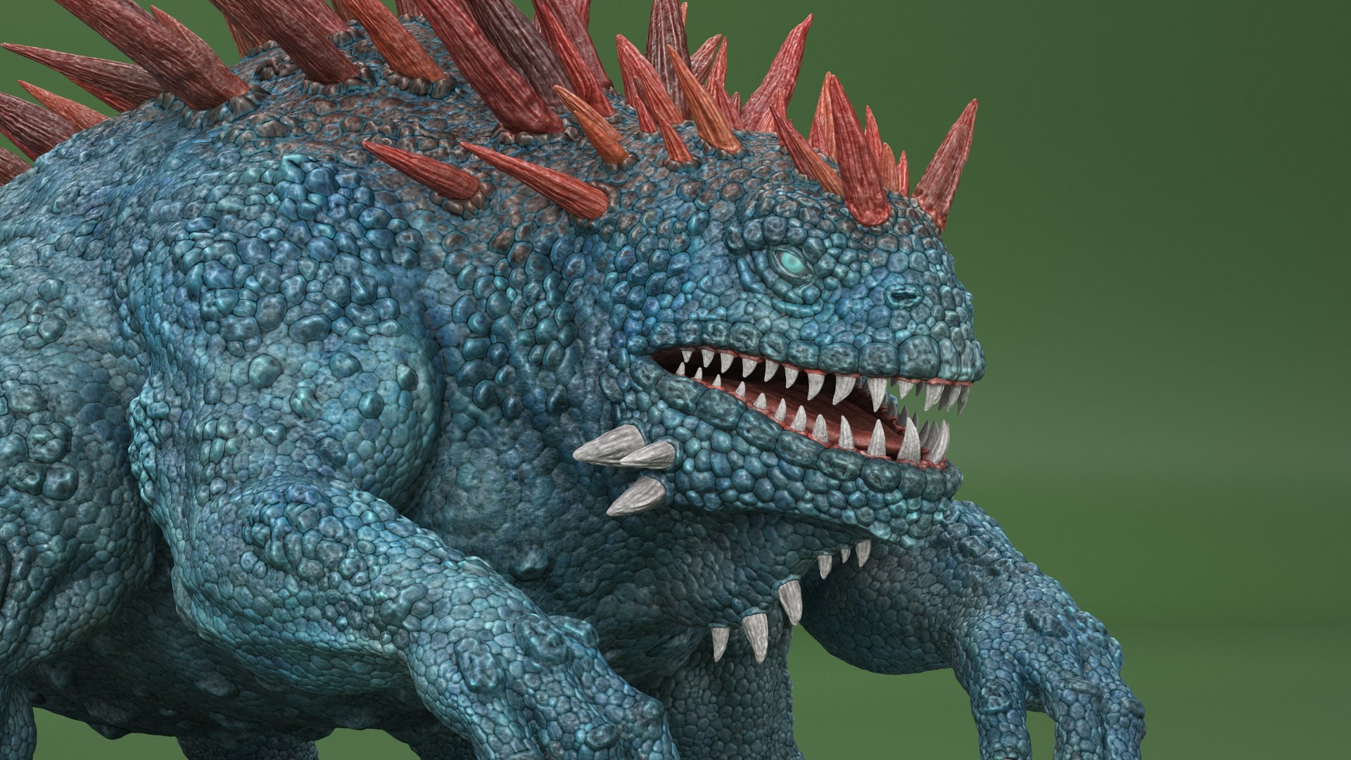The Fantasy Creature Basilisk 3D Model - TurboSquid 2224908
