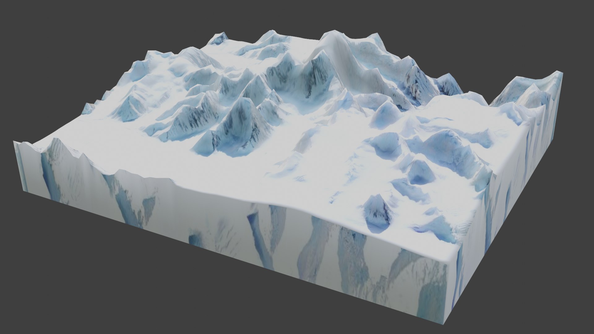 3D Rimo III Mountain - TurboSquid 1826055