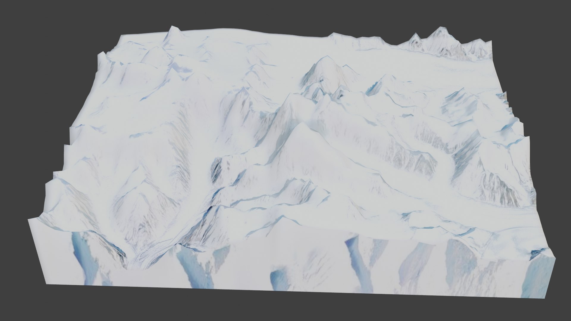 3D Rimo III Mountain - TurboSquid 1826055