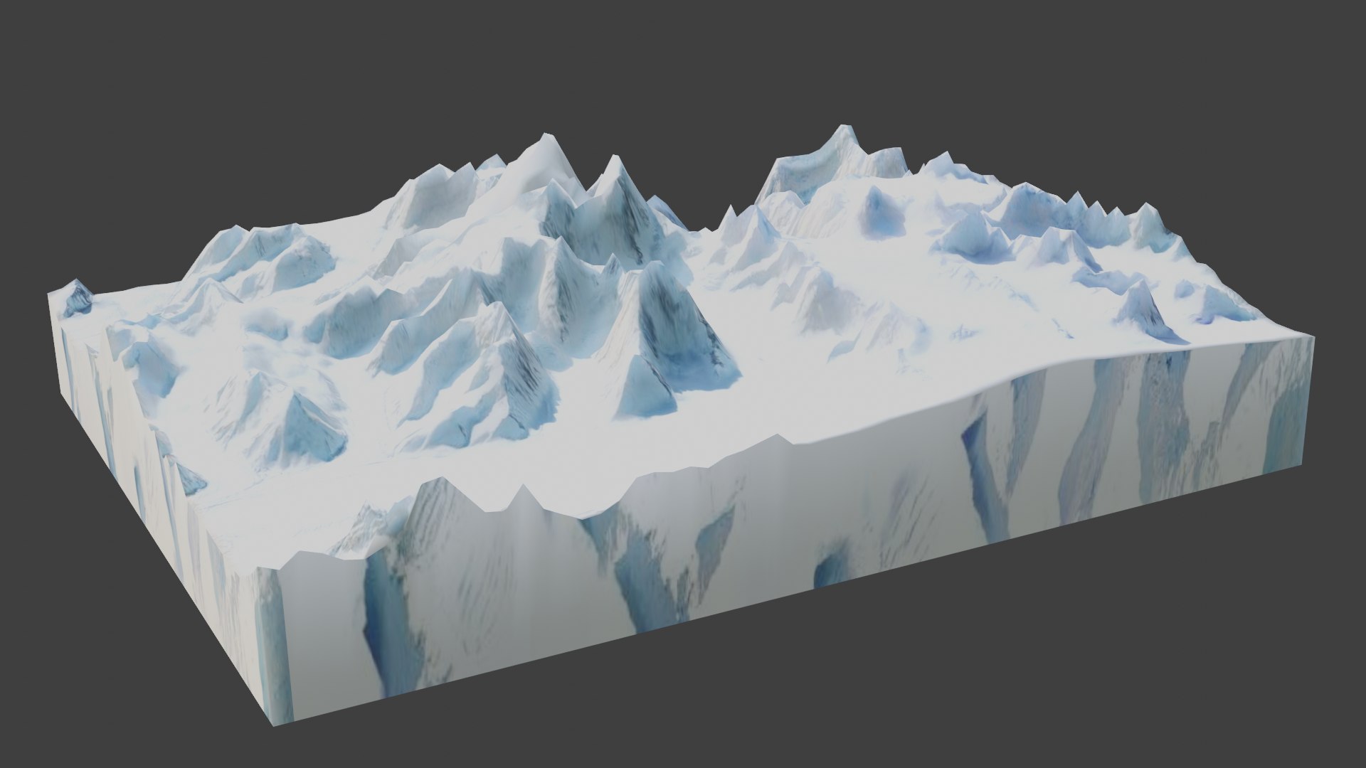 3D Rimo III Mountain - TurboSquid 1826055