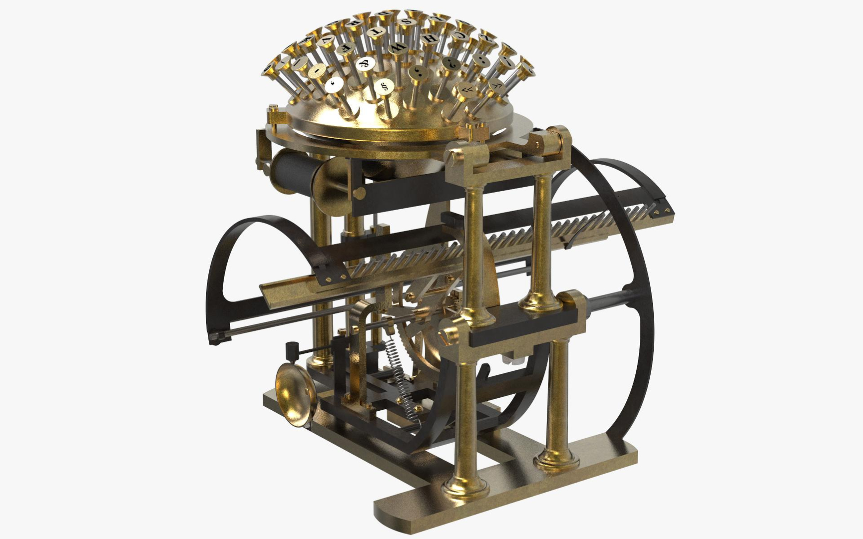 writing ball typewriter max