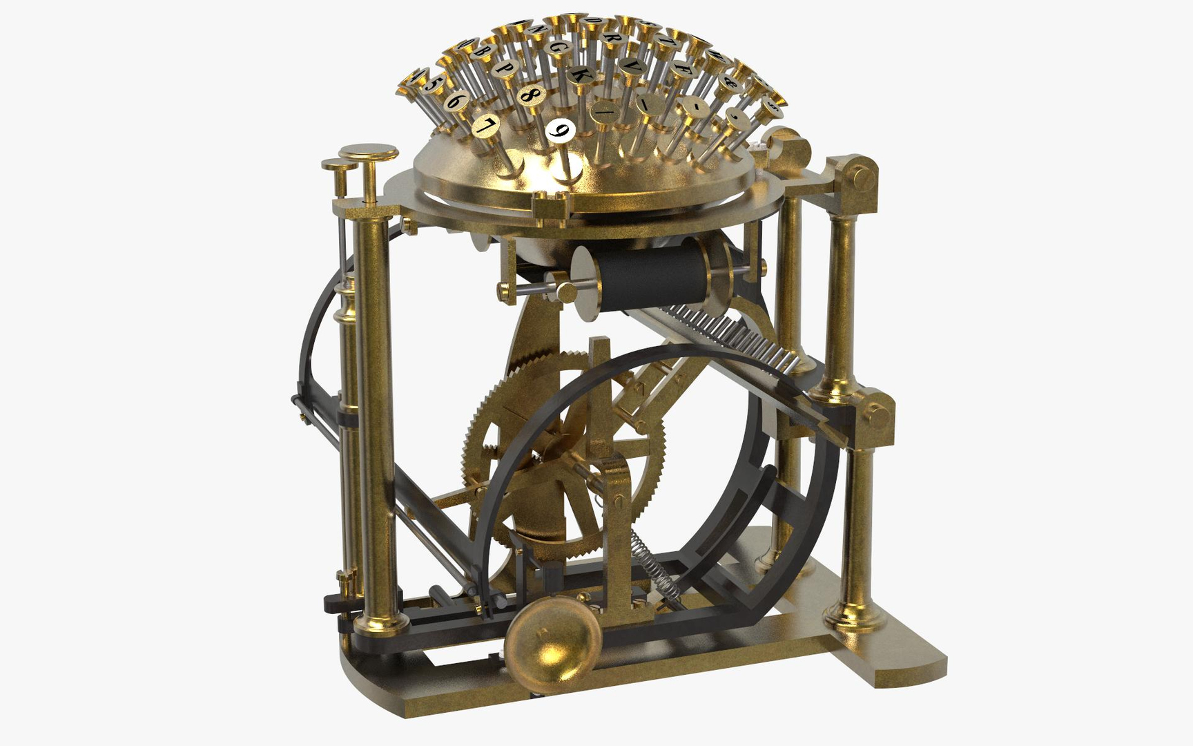 writing ball typewriter max