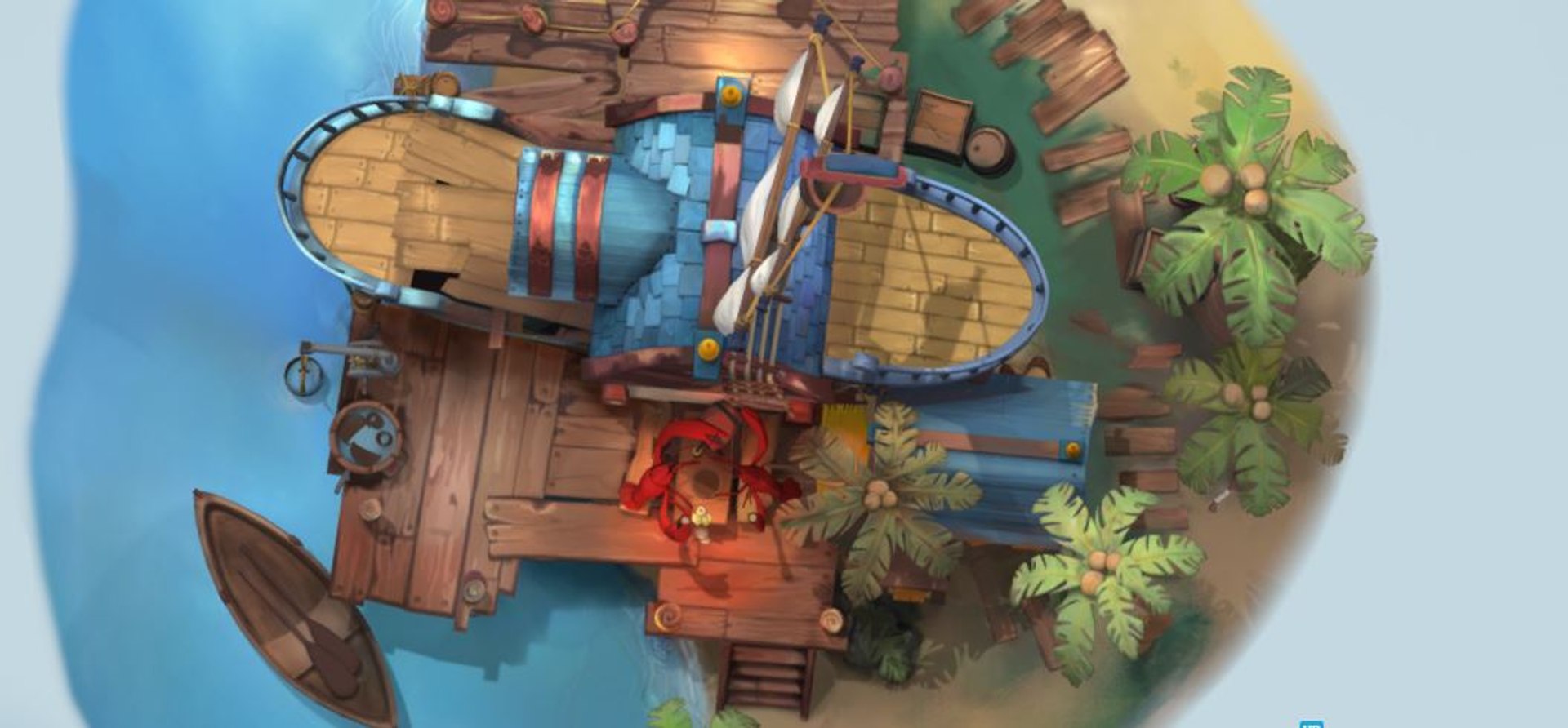 Pirate House 3D Model - TurboSquid 1619604
