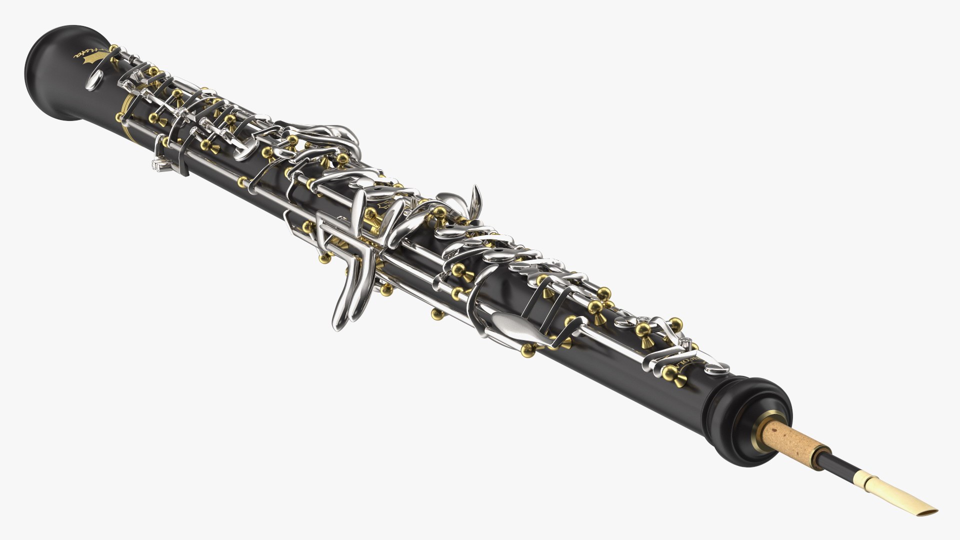 Woodwind Instrument Oboe 3D - TurboSquid 2191859