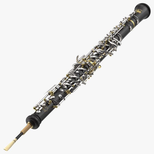 modelo 3d Oboe instrumento de viento de madera - TurboSquid 2191859