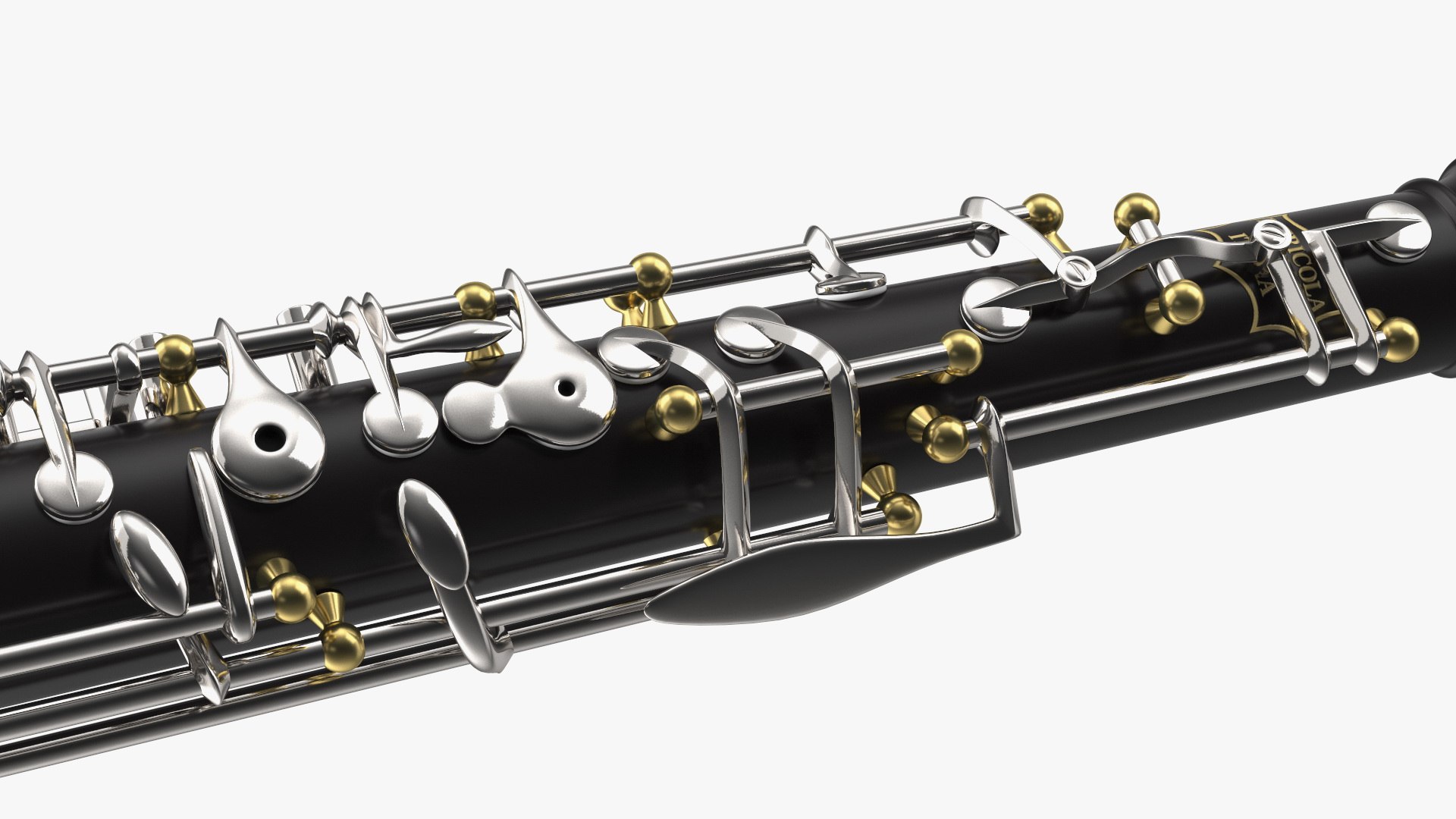 Woodwind Instrument Oboe 3D - TurboSquid 2191859
