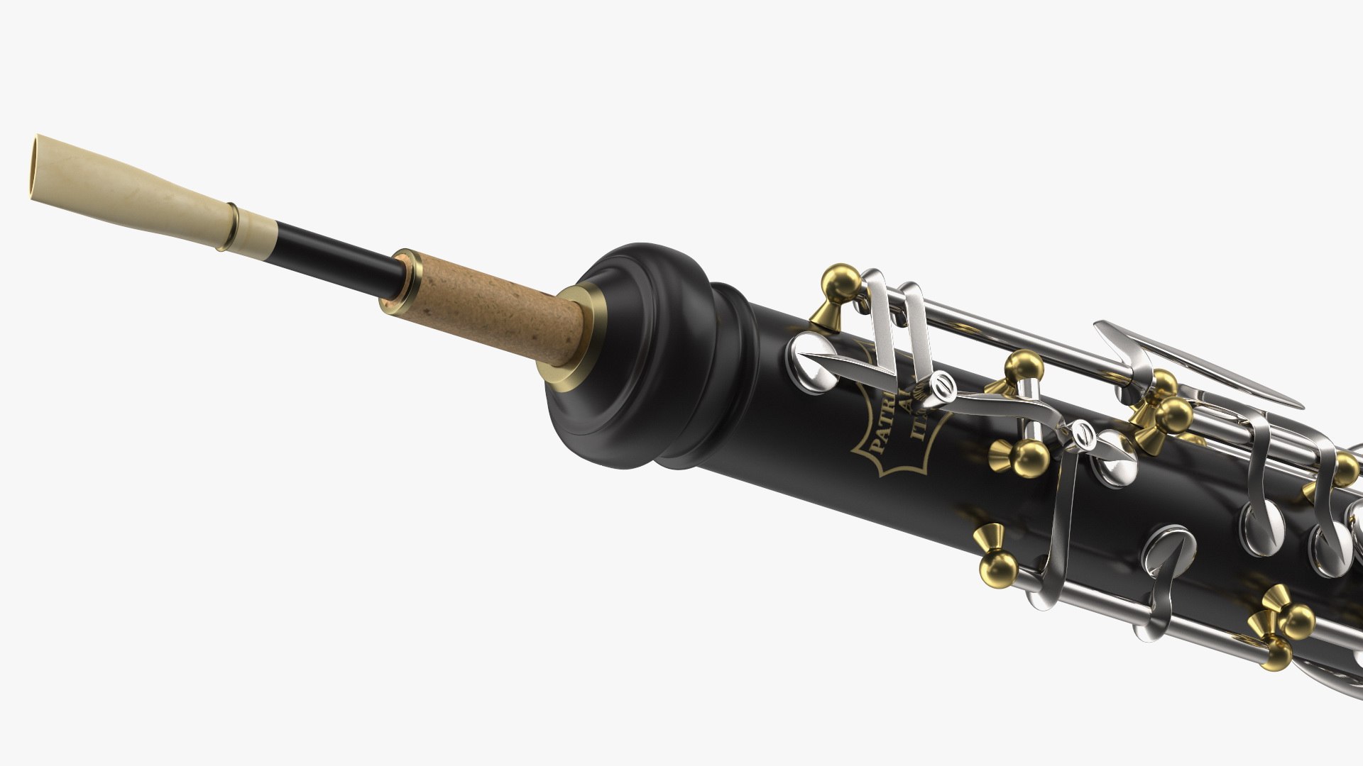 Woodwind Instrument Oboe 3D - TurboSquid 2191859