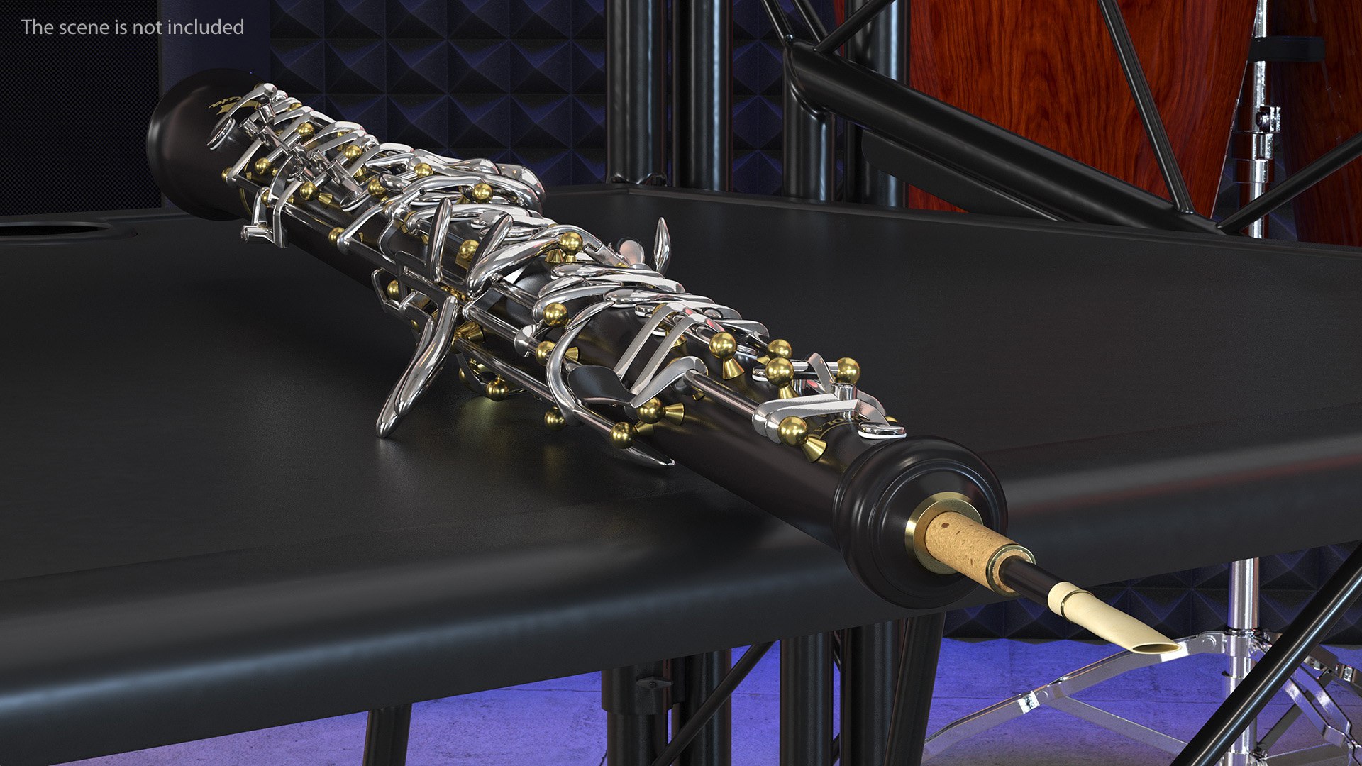 Woodwind Instrument Oboe 3D - TurboSquid 2191859