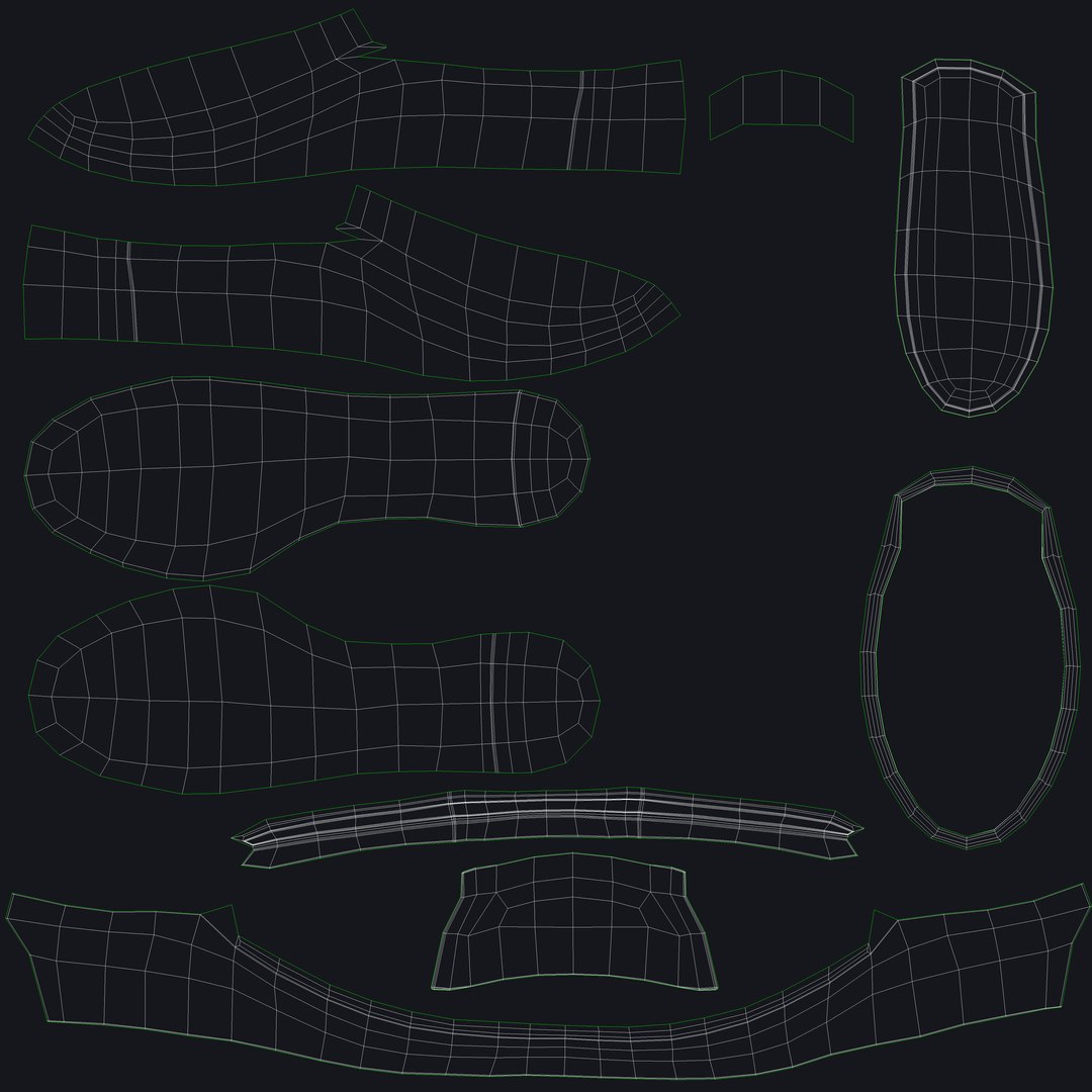 3D Model Men Loafers - TurboSquid 2128607