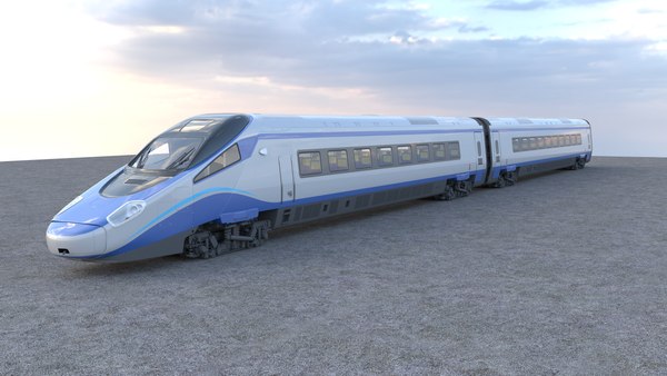 Train 001 3D - TurboSquid 2030708