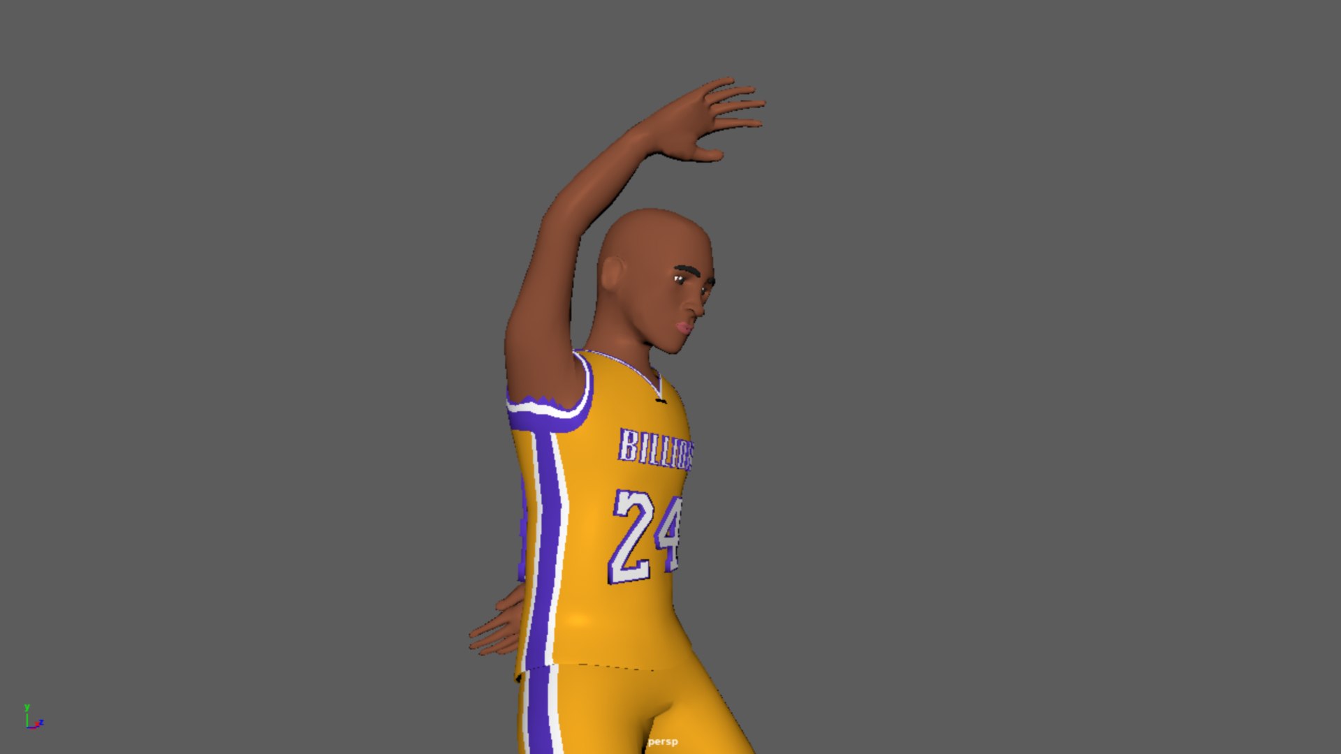 Basketball Asking Pass Animation with Character 3D model - TurboSquid ...