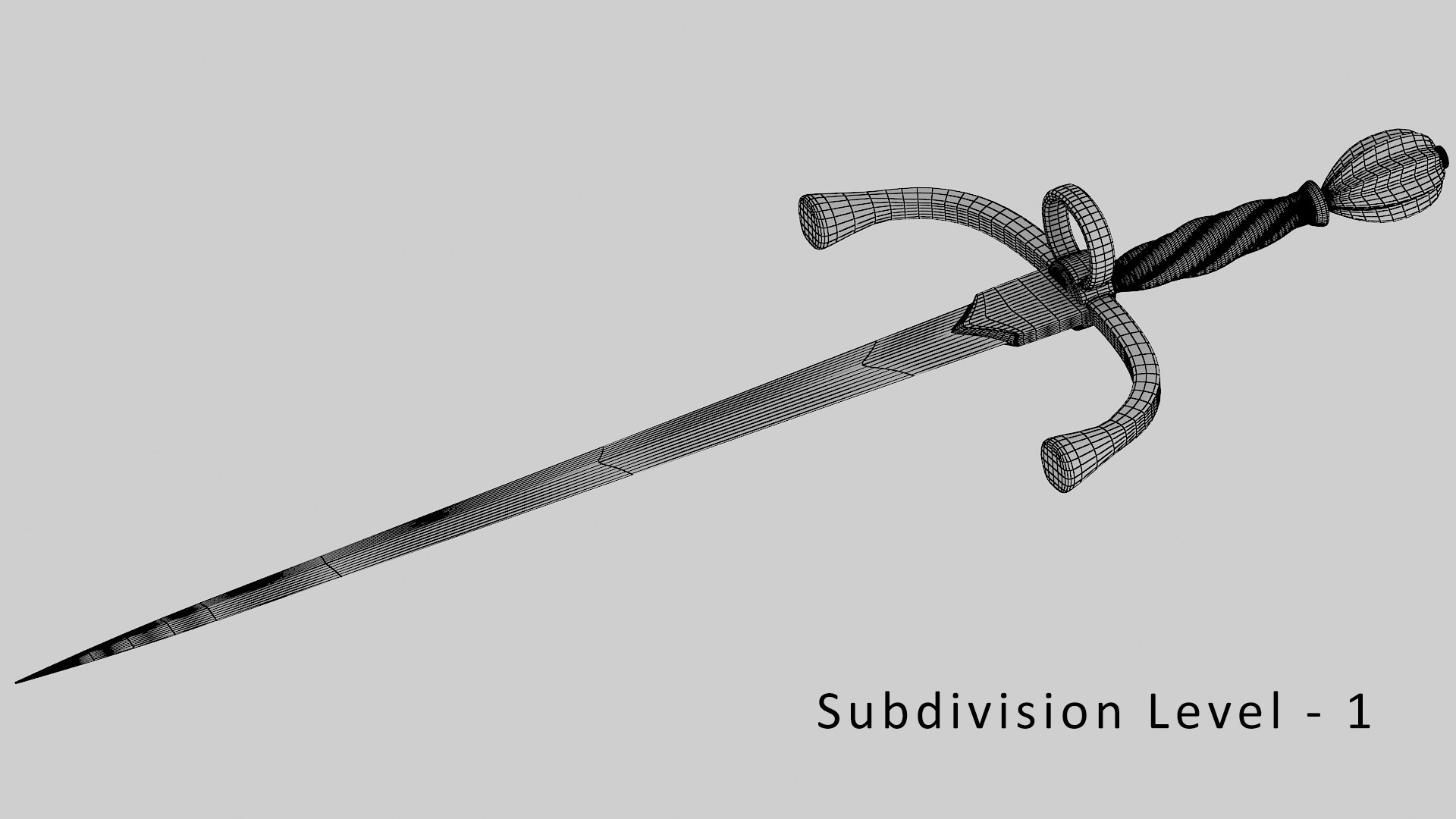 Realistic Dagger 3D - TurboSquid 1245357