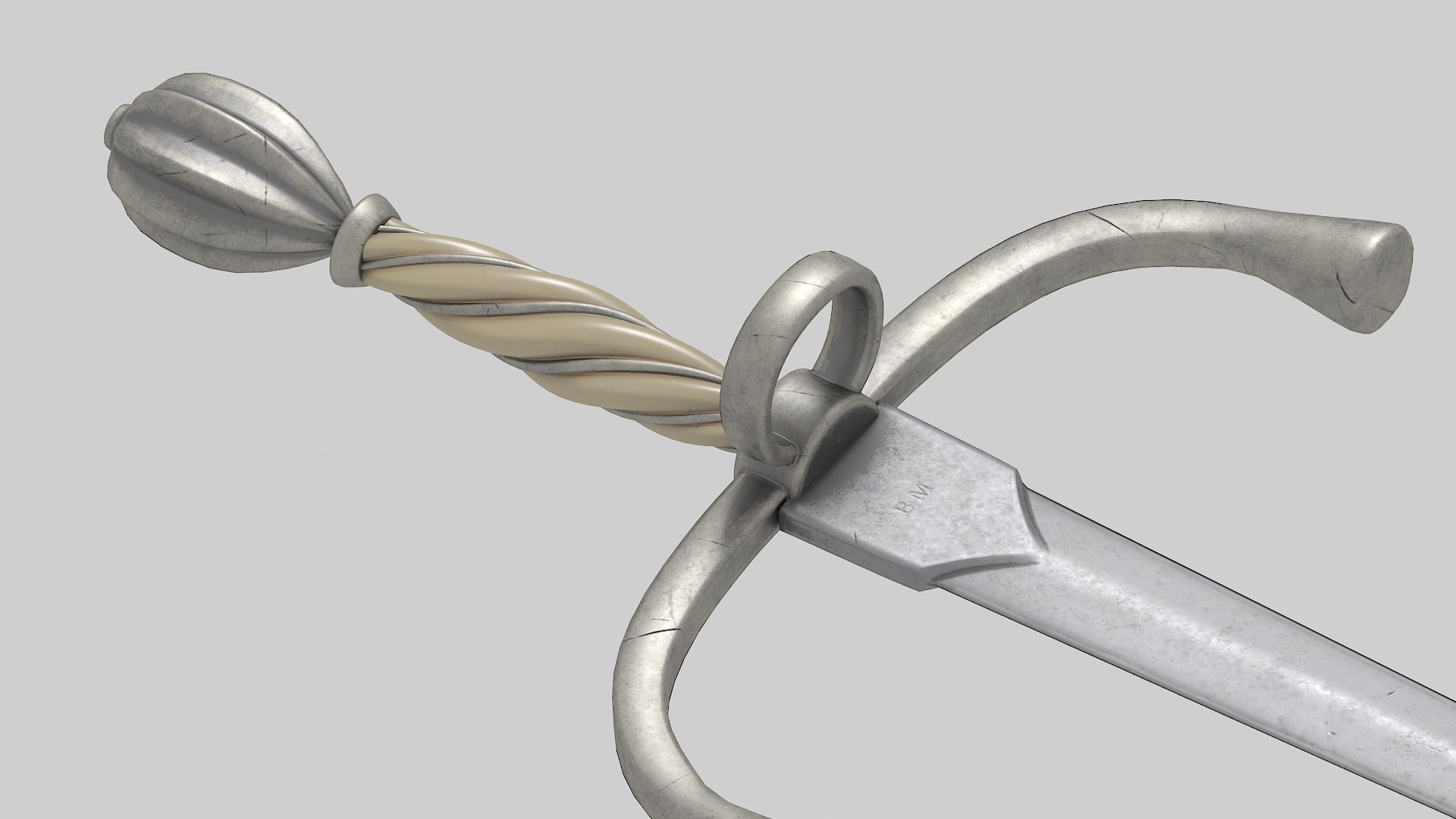 Realistic Dagger 3D - TurboSquid 1245357