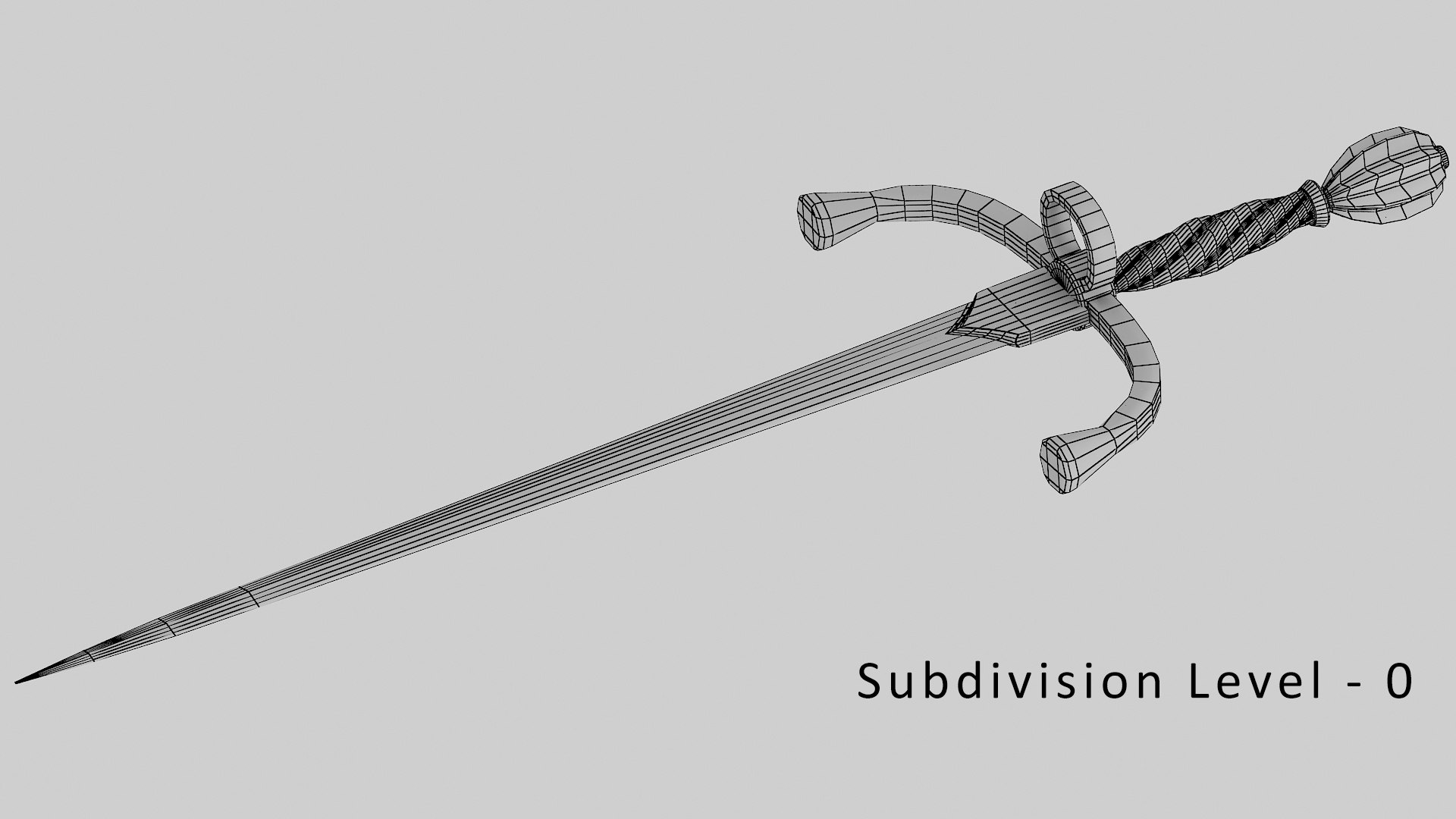 Realistic Dagger 3D - TurboSquid 1245357