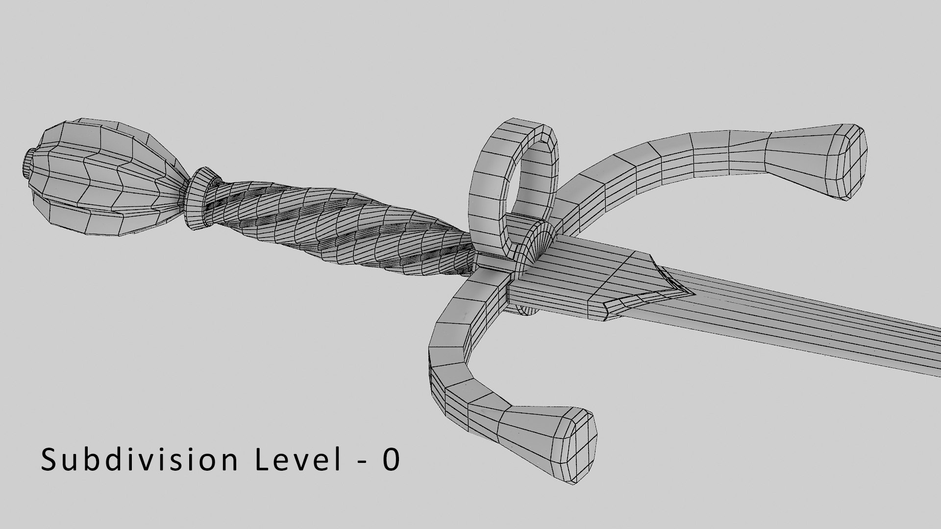 Realistic Dagger 3D - TurboSquid 1245357