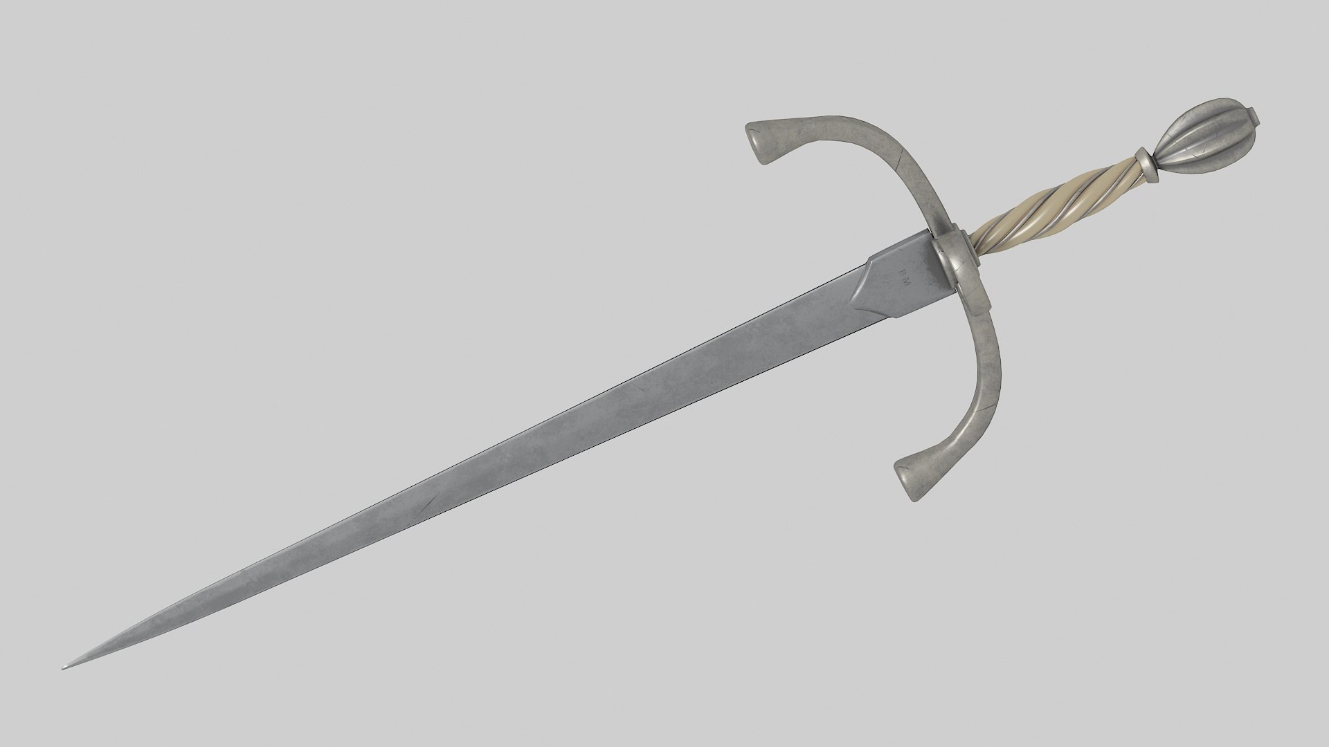 Realistic Dagger 3D - TurboSquid 1245357