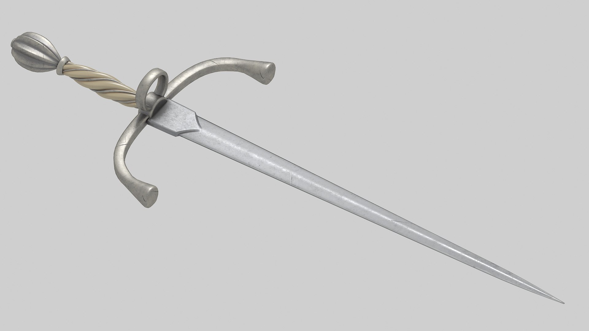 Realistic Dagger 3D - TurboSquid 1245357