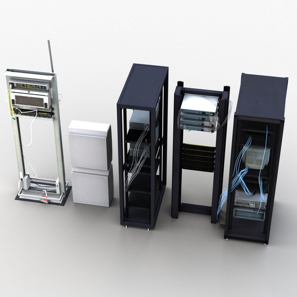 Server Rack 3D Models for Download | TurboSquid