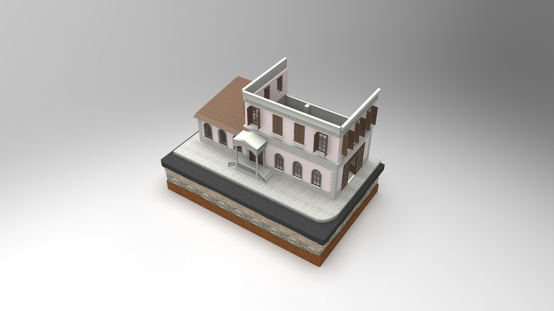3D Istanbul Stone Building Model - TurboSquid 1564379