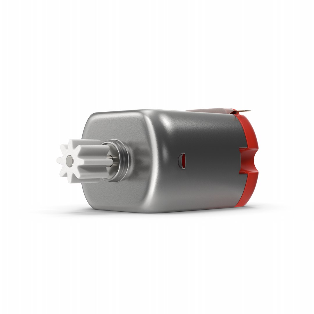 3D Model Red Toy Motor - TurboSquid 2012521