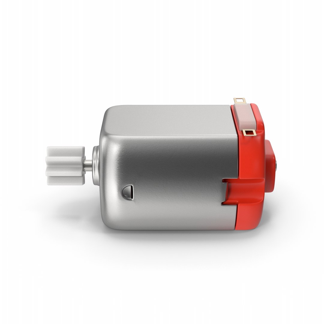 3D Model Red Toy Motor - TurboSquid 2012521