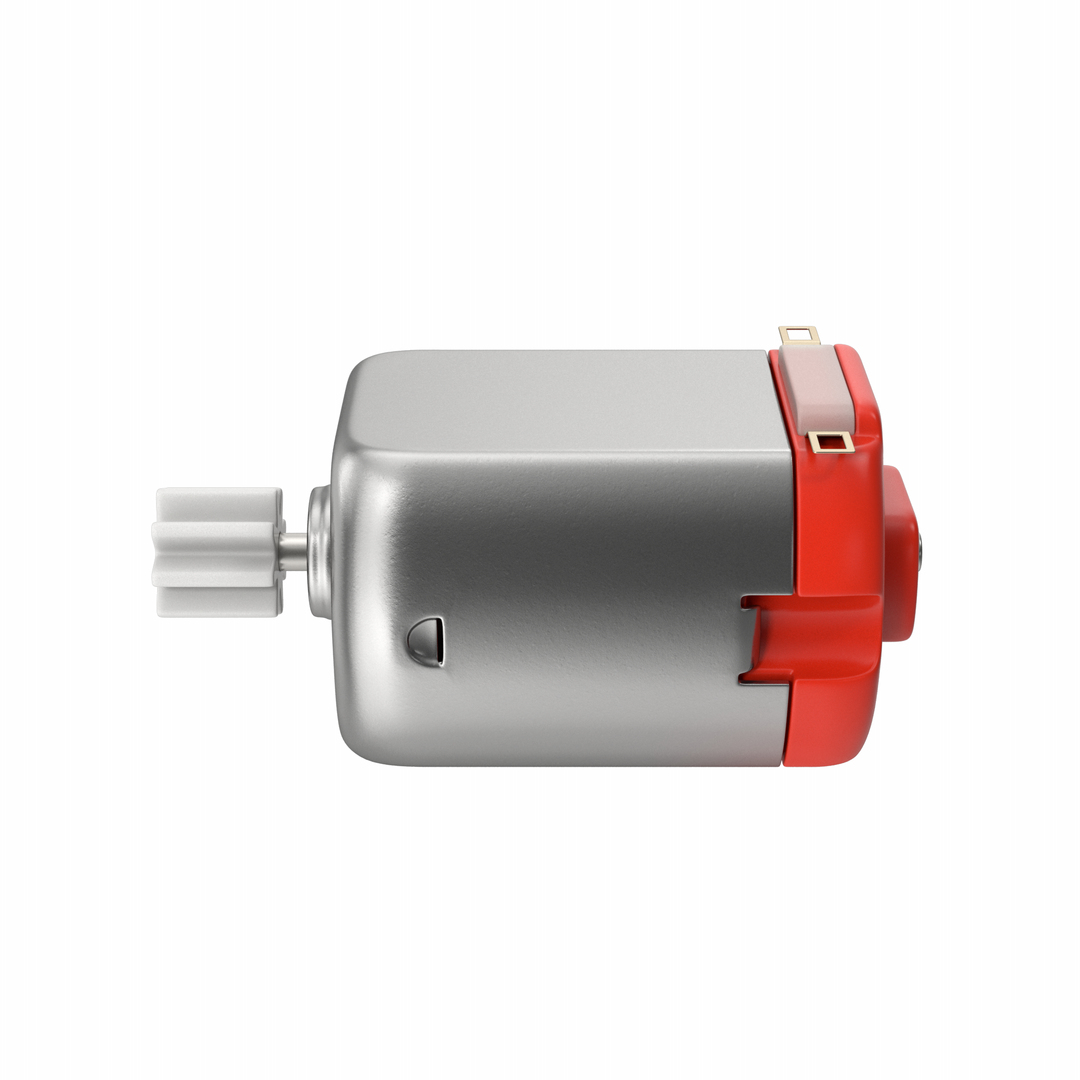 3D Model Red Toy Motor - TurboSquid 2012521