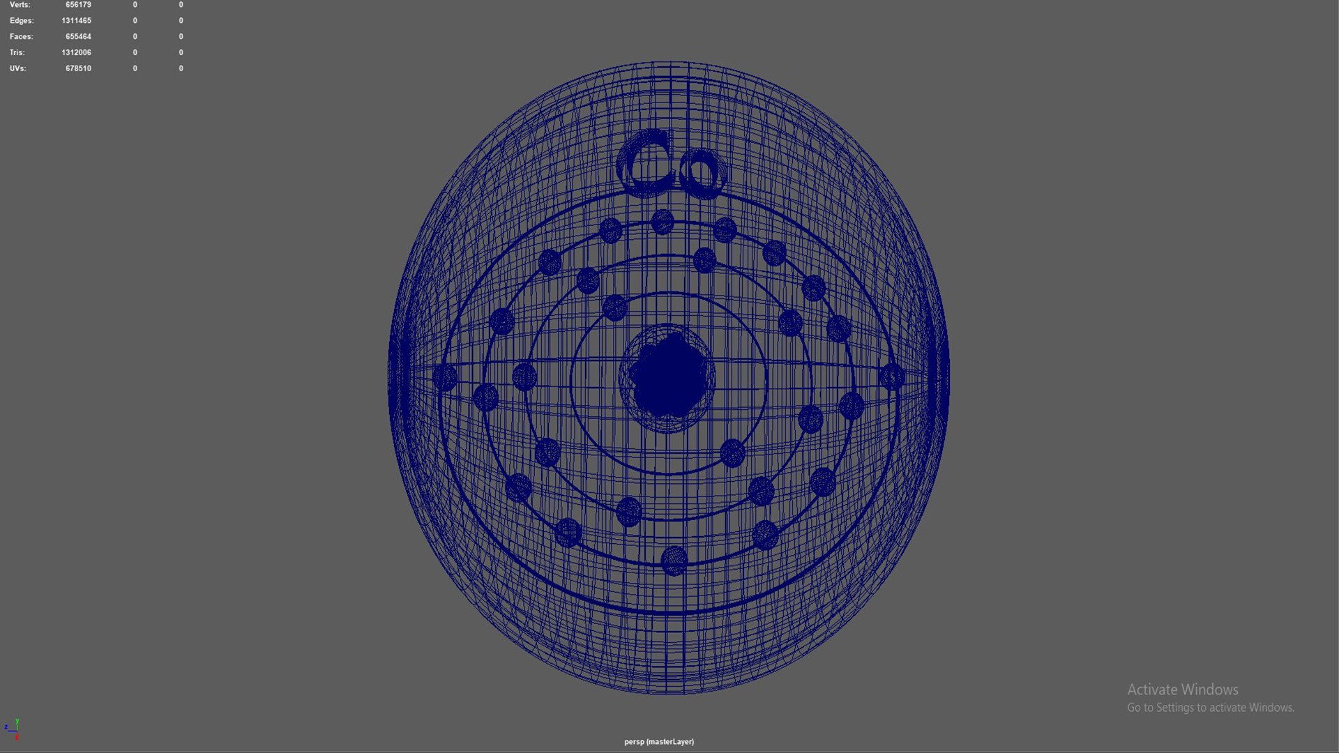 3D Cobalt Chemical Element - TurboSquid 2134925