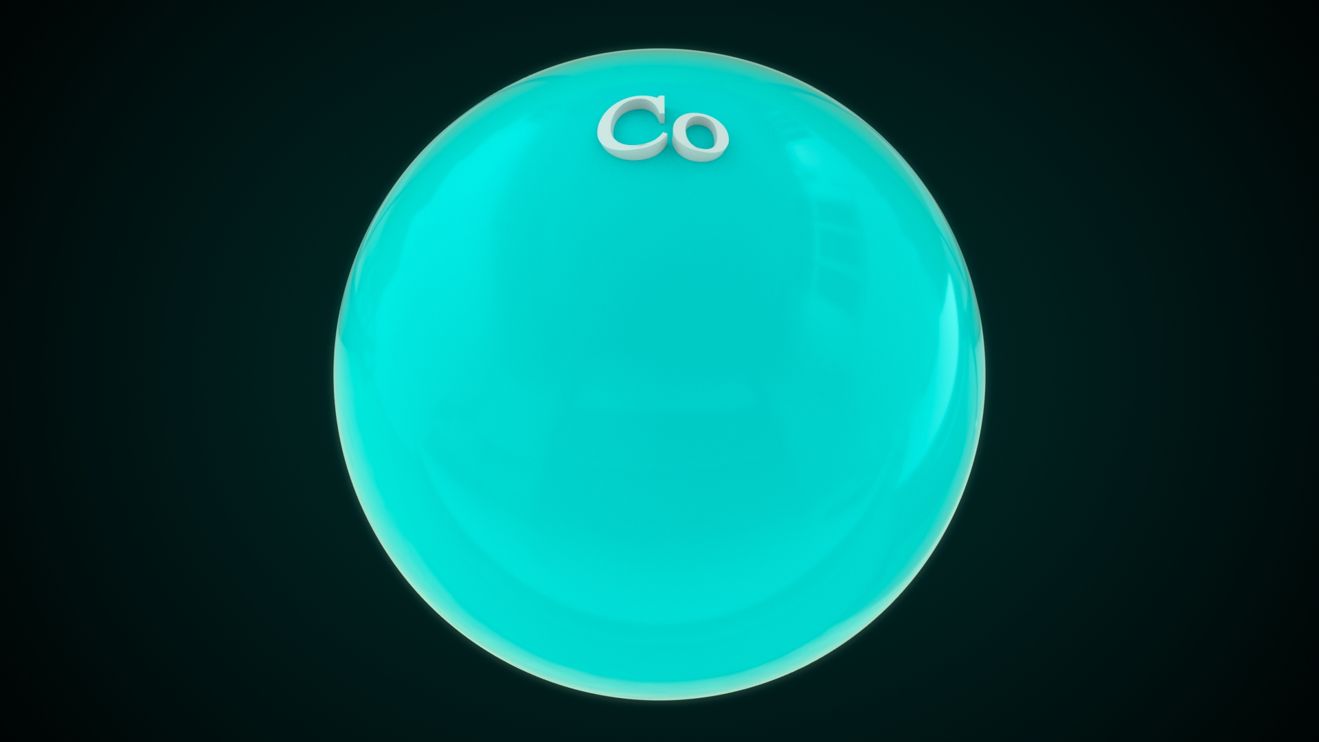 3D Cobalt Chemical Element - TurboSquid 2134925
