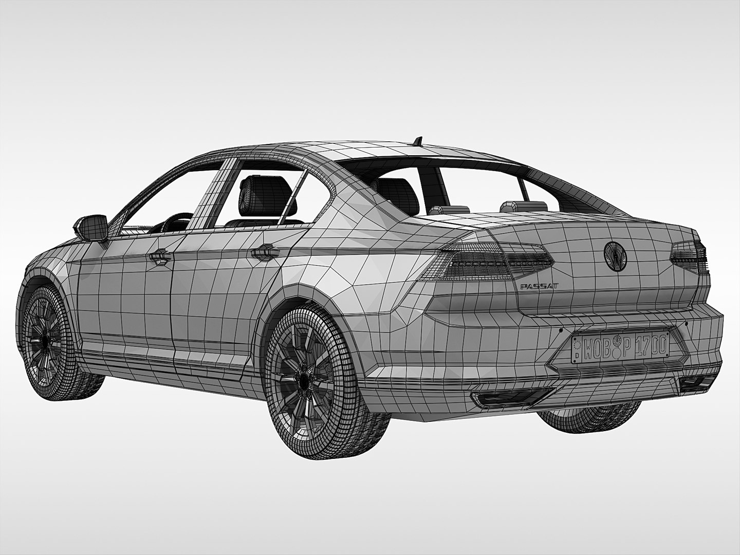 3d Volkswagen Car