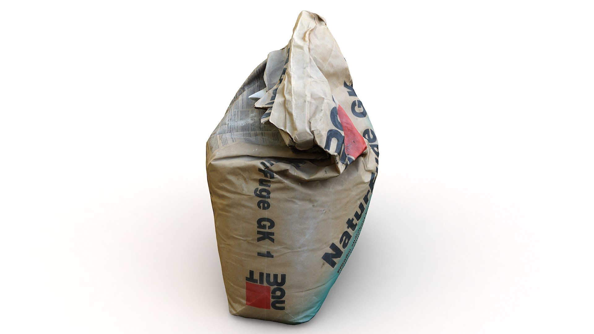 3D Cement Bag Pack Model - TurboSquid 1537634
