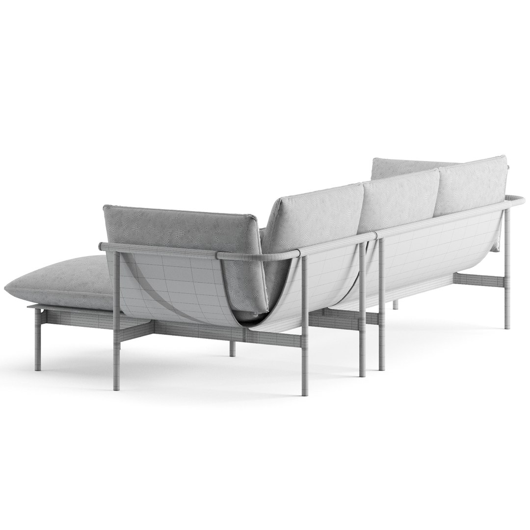 3D Fendi Casa Totu Sofa Corner 2 - TurboSquid 2082856