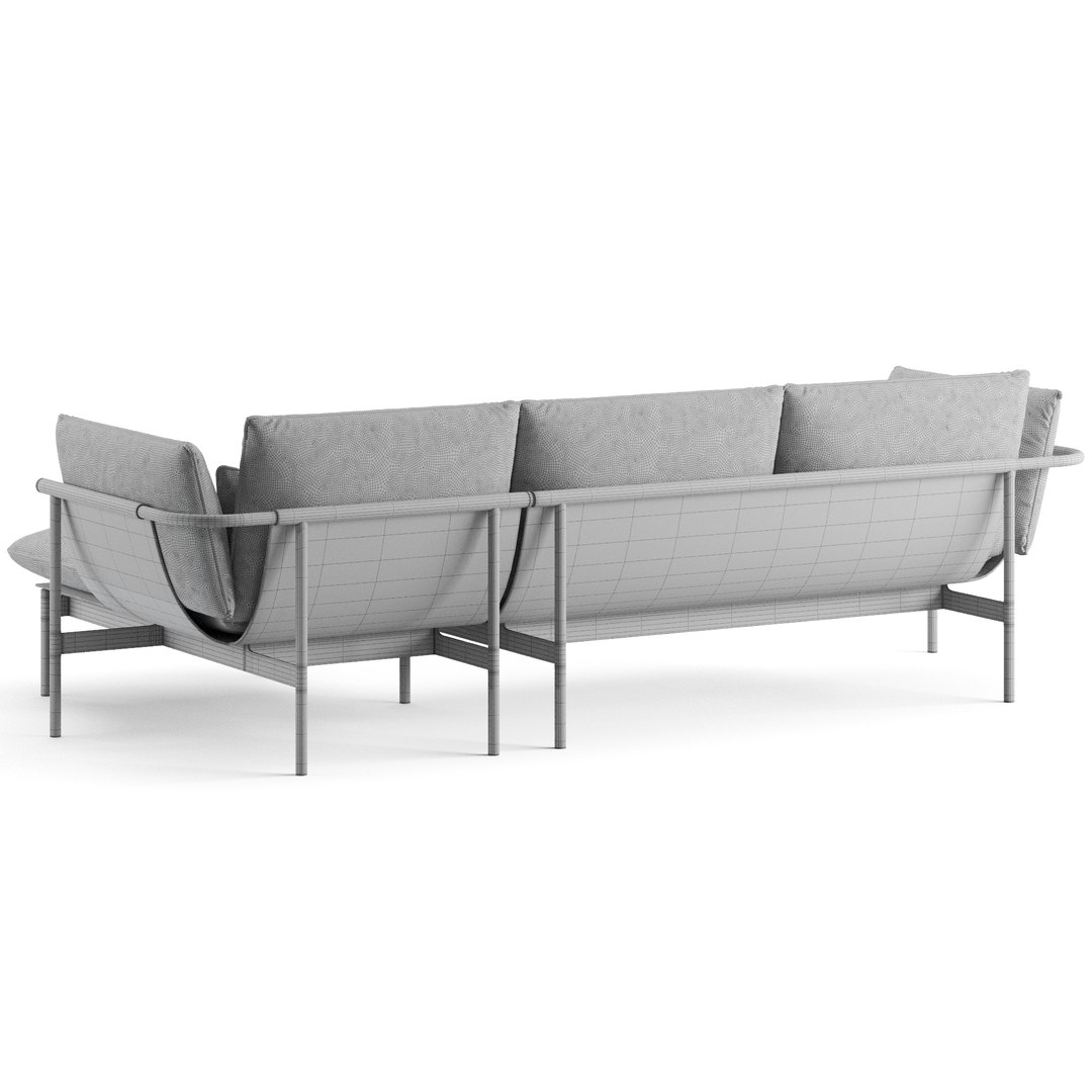 3D Fendi Casa Totu Sofa Corner 2 - TurboSquid 2082856