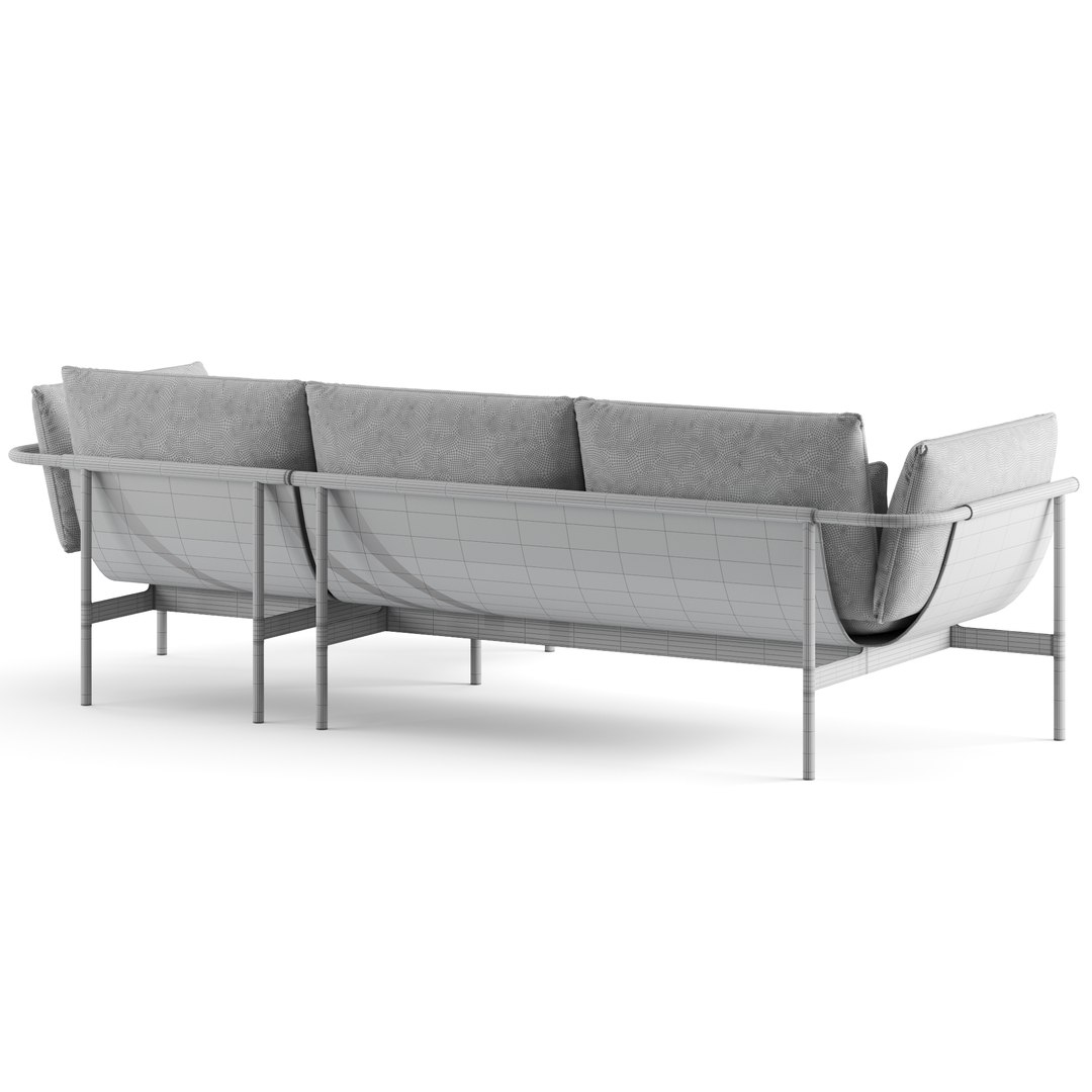 3D Fendi Casa Totu Sofa Corner 2 - TurboSquid 2082856