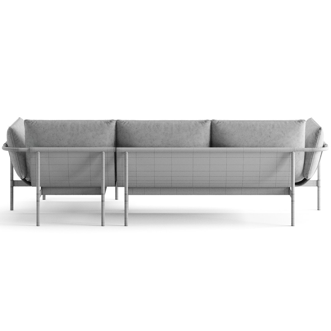 3D Fendi Casa Totu Sofa Corner 2 - TurboSquid 2082856