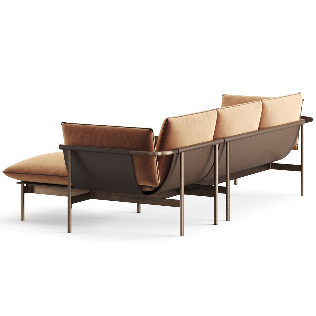 3D Fendi Casa Totu Sofa Corner 2 - TurboSquid 2082856